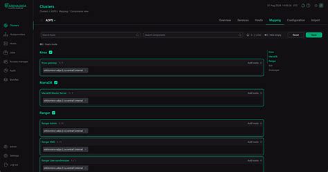 Add Service Components To An Adps Cluster Offline Adps Arenadata Docs