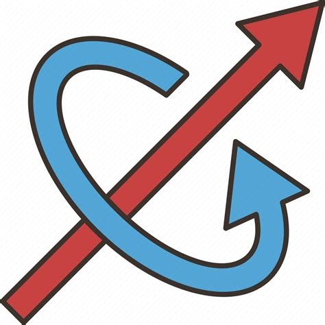 Rotation Axis Round Tilt Motion Icon Download On Iconfinder