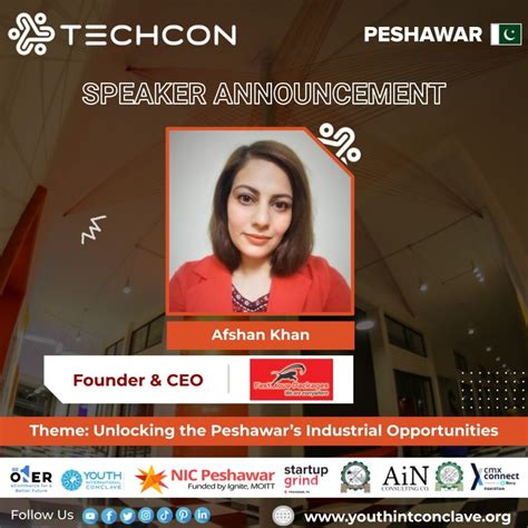 Techconnect Peshawar Fueling Innovation With Afshan Khan As A Speaker