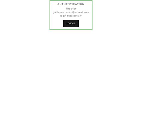 Github Guillermobabanlogin Firebaseauth Project Created To Test Firebase Authentication