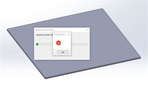 super helpful error message s r solidworks