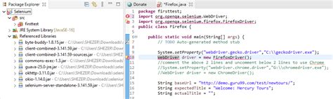 Does Selenium Work With Java 16 The Jars Are All There And Yet The Imports Dont Work Stack