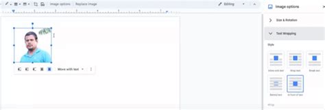 How To Size 2x2 Picture In Google Docs