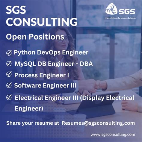 sgs consulting on linkedin hiring2023 hiring engineer devops