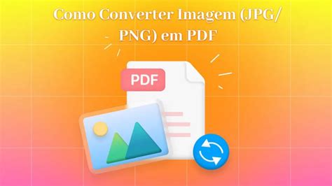 como converter imagem png para pdf online e offline