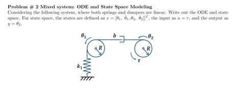 Solved Problem 2 ﻿mixed System Ode And State Space