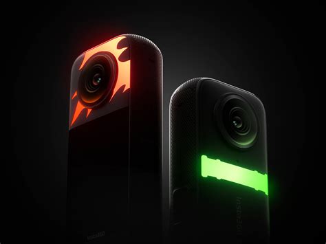 三维渲染 鬼灭之刃联名款 Insta360 X3 全景相机 阿利alex 站酷zcool