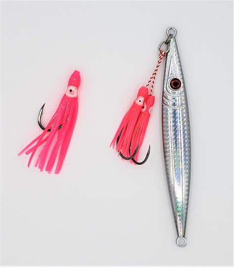 Silver Mackerel Jig Rigs Peace Token Fishing Tackle