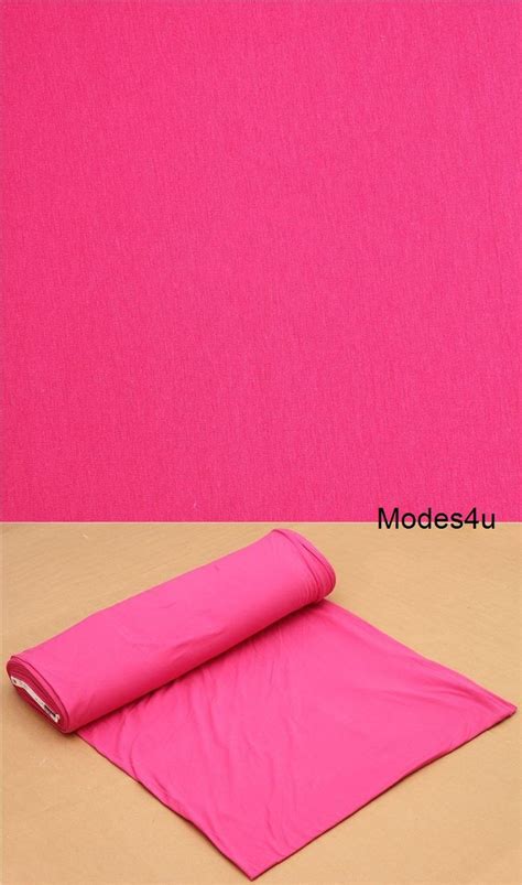 Solid Hot Pink Robert Kaufman Knit Fabric Beach Fabric Fabric