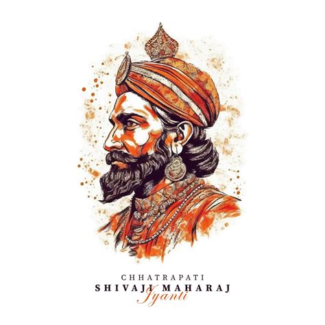 Premium Vector Vector Illustration Of Chhatrapati Shivaji Maharaj