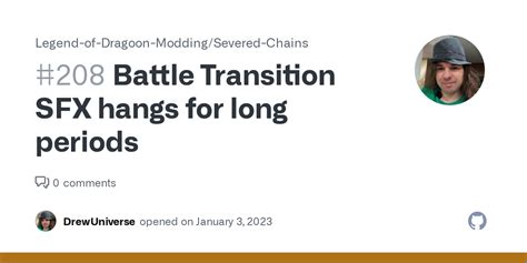 Battle Transition Sfx Hangs For Long Periods · Issue 208 · Legend Of Dragoon Moddingsevered