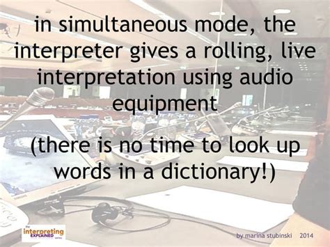 Secrets Of Simultaneous Interpreting Split Attention Ppt