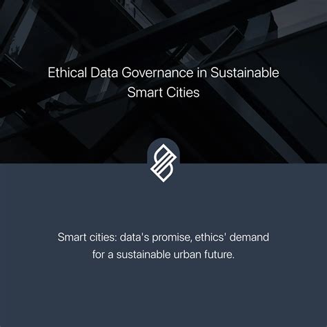 Ethical Data Governance In Sustainable Smart Cities → Scenario