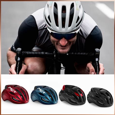 Met 라이벌 헬멧 초경량 도로 자전거 경주 충돌 방지 헬멧 야외 스포츠 보호 Mtb 사이클링 헬멧 라이딩 모자 Aliexpress