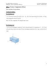 ENGR200 HW2 Pdf Case Western Reserve University Case Babe Of Engineering ENGR 200 Statics