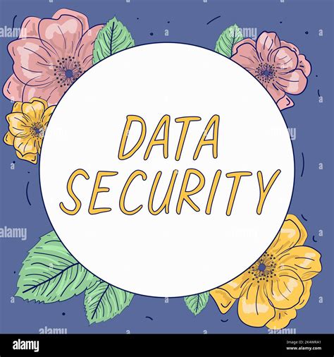 hand writing sign data security business approach protected important