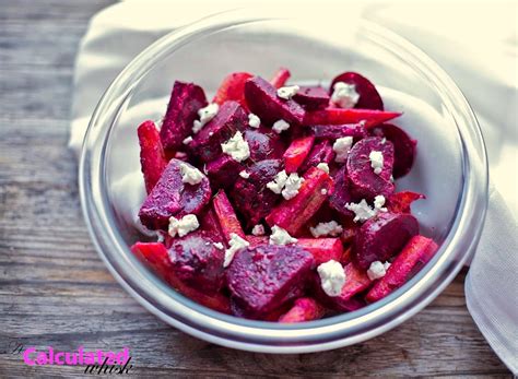 Roasted Beet And Carrot Salad With Goat Cheese Vinaigrette A Calculated