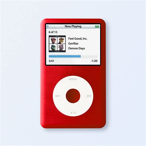 Red Ipod Classic 7th Gen Upgraded Sdxc Personalised Media Player