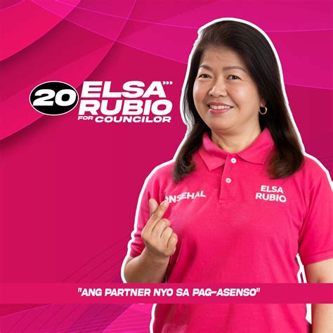 Konsehala ⚫️ 20 Rubio Elsa Lakas Tayabasin Konsehal Elsa Rubio