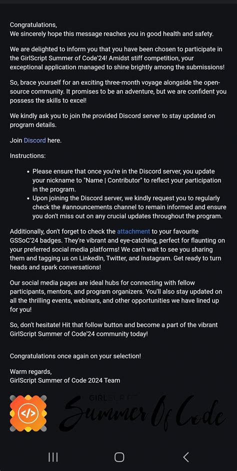 Tejas Upadhyay On Linkedin Girlscriptsummerofcode2024 Opensource