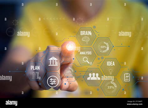 Concept Of Technology And People Using Ai To Help With Work Ai
