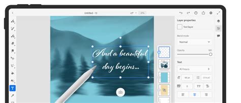 How To Work With Text And Font In Adobe Fresco