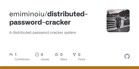 Github Emiminoiudistributed Password Cracker A Distributed Password