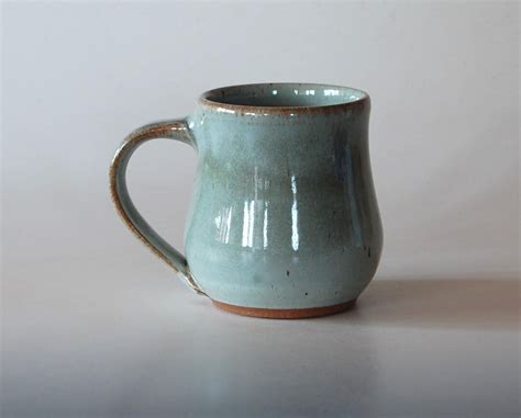 Light Blue Gray Mug 16oz Etsy