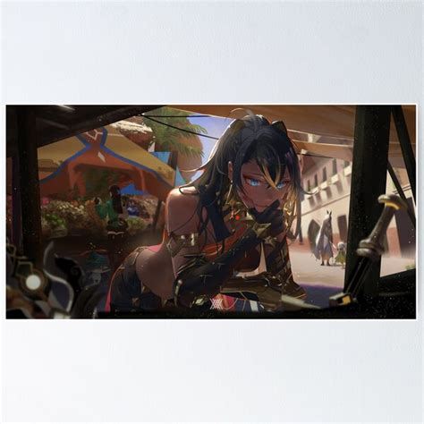 Dehyas Holiday Genshin Impact Poster For Sale By Genshinwaifus