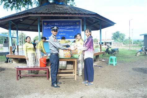 ၅၉ နှစ်မြောက် မြန်မာနိုင်ငံရဲတပ်ဖွဲ့နေ့ကို ကြိုဆိုဂုဏ်ပြုသောအားဖြင့် က