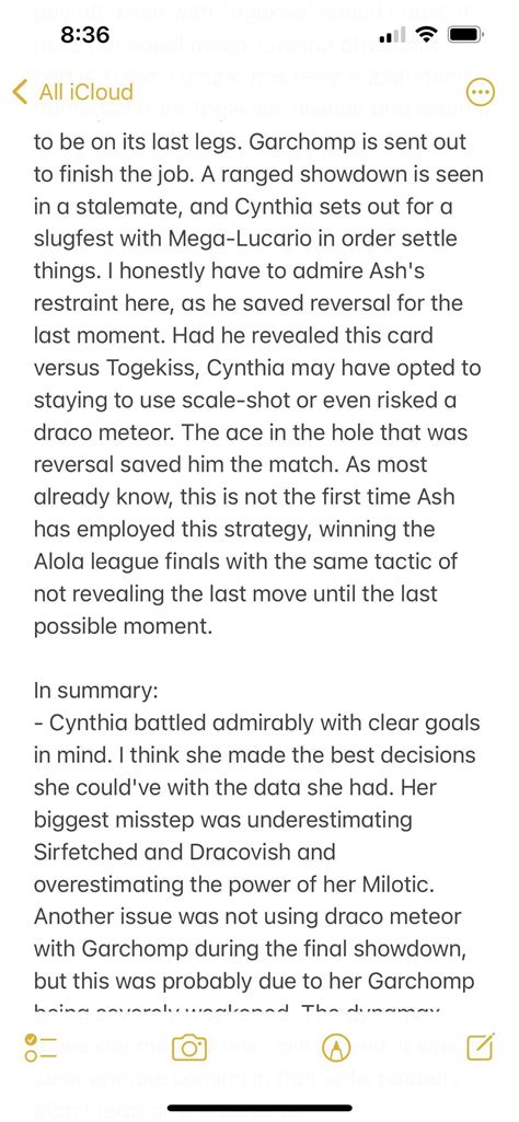 My Analysis Of Ash Vs Cynthia Rpokemonanime