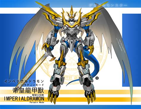 Imperialdramon And Imperialdramon Paladin Mode Digimon And More Drawn By Rcj Danbooru
