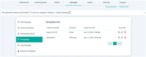 How To Download And Upload Templates Ultimate Csv Importer