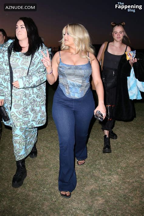 Bebe Rexha Sexy Shows Off Her Gorgeous Curves At The Coachella