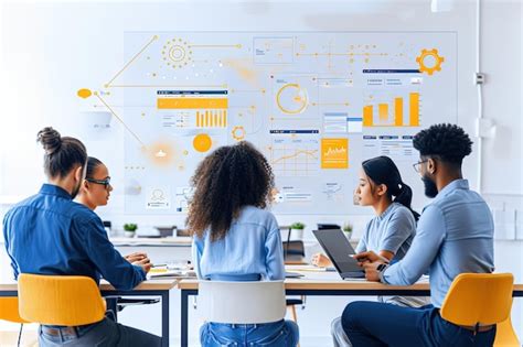 Premium Ai Image Group Of Professionals Meeting Brainstorming It Programmers Use Computer