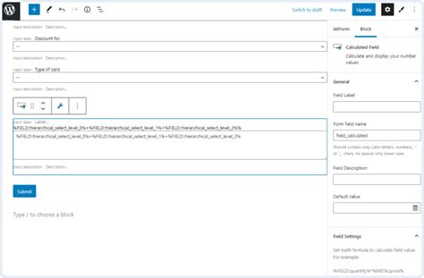 Hierarchical Select JetFormBuilder PRO Add On For WordPress Crocoblock