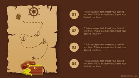 Treasure Hunt PowerPoint Template SlideModel