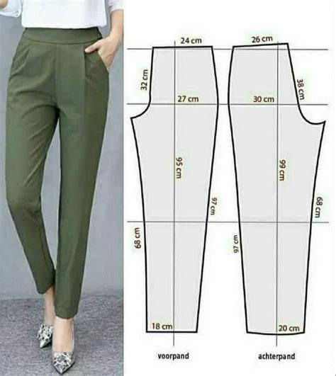 ‎آموزشگاه خیاطی گل نارون‎ On Instagram‎ الگوی شلوار راسته آموزشگاه گل