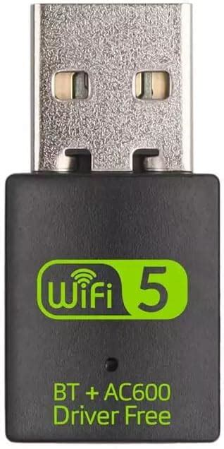 V88R USB 5 Ghz WiFi And Bluetooth Adapter 600 Mbps Wireless Wi Fi Connection Bluetooth 4 2