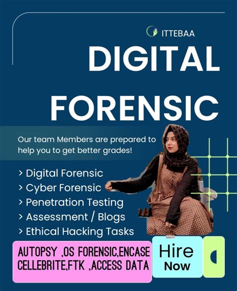 Do Digital Forensics Cyber Crime Investigation And Penetration Testing Tasks By Ittebaa Ehsan