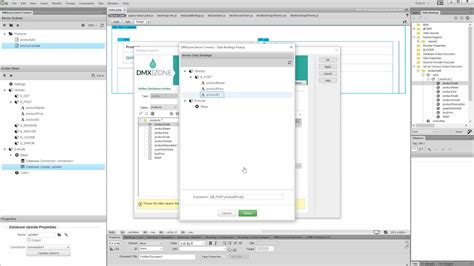 Updating Database Records Using Dmxzone Server Connect Youtube