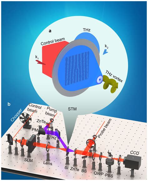 Prototype And Experimental Configuration Of The Spatial Terahertz