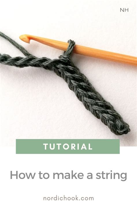How To Make A String Nordic Hook How To Make A String Nordic Hook