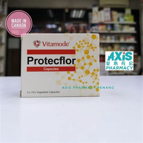 Vitamode Protecflor 30 Capsules Probiotics Gut Health Exp 122023 Lazada
