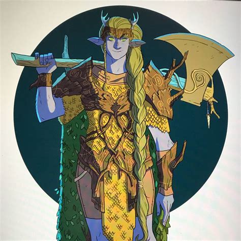 Venusjaw Jonathan Adrian Firbolg Paladin Firbolg Dungeonsanddragons