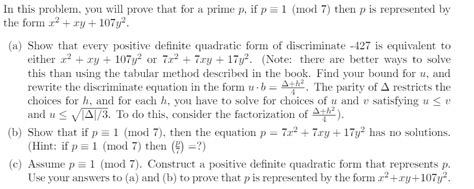 In This Problem You Will Prove That For A Prime P Chegg
