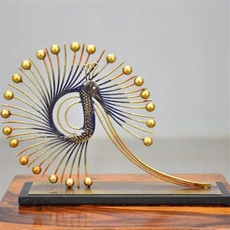 Royaloak Modern Peacock Table Decor At Rs 1751 Wooden Bench In