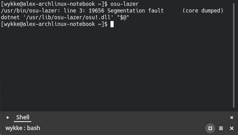 Segmentation Fault On Linux Issue Ppy Osu GitHub
