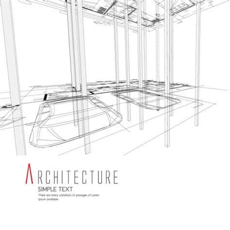 Free Vector Architecture Background Design