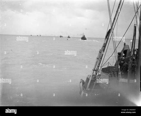 At Sea With British Minesweepers November 1941 On Board A
